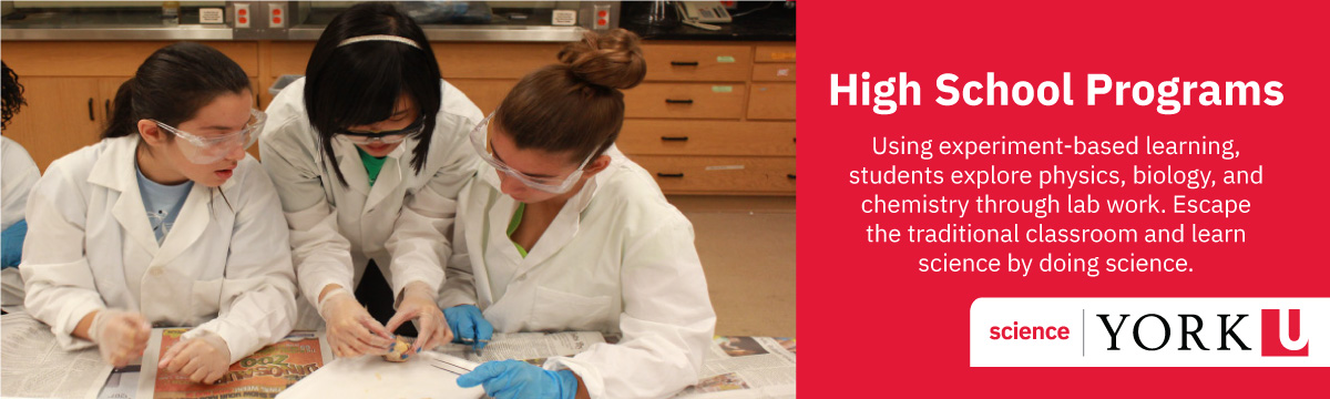 Science Engagement Programs - Faculty of Science | York University